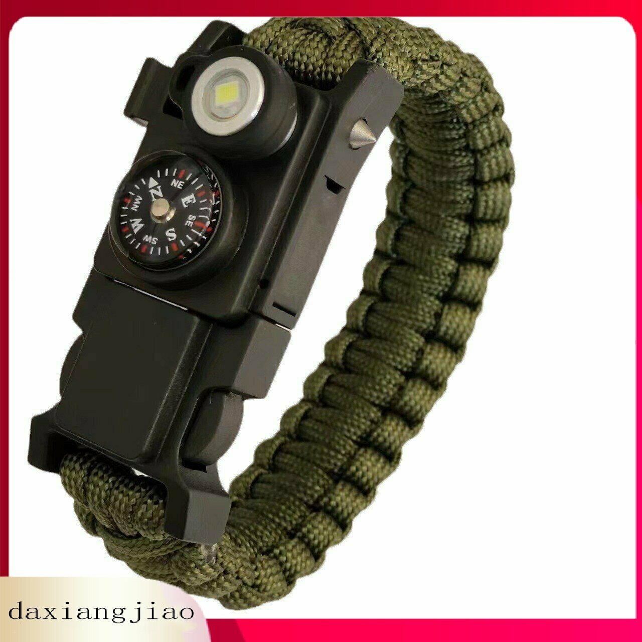 Многофункциональный браслет для выживания SingleLady AK1570TW1222, практичный бестселлер