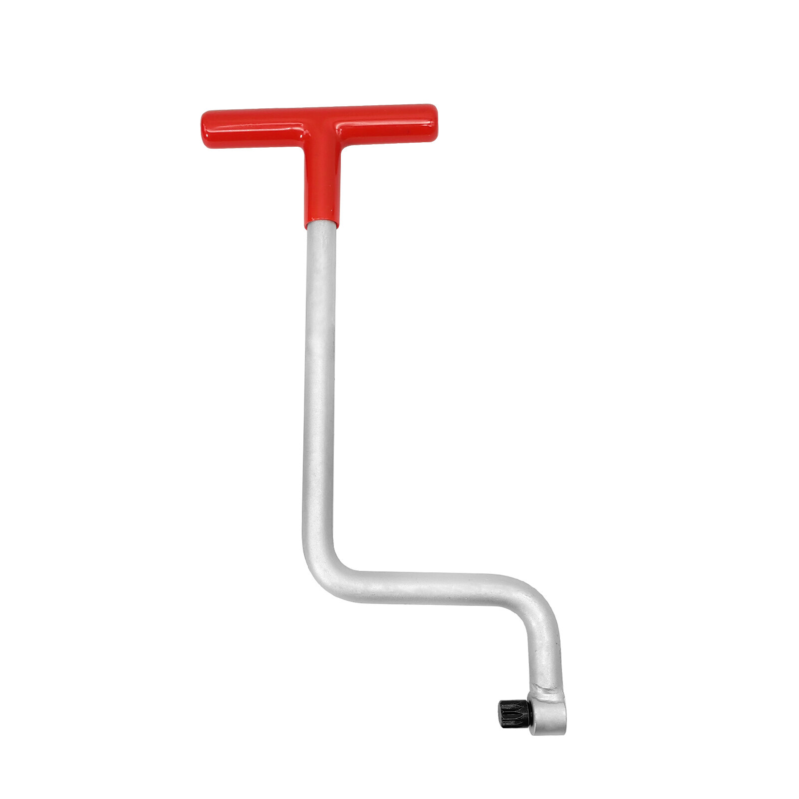 Ключ для регулировки колес, запасной элемент для регулировки схождения заднего моста Mercedes-Benz, цвет серебристый, красный, материал сталь, размер упаковки 30*15*1.5 см, вес упаковки 610 г, комплект 1 ключ для регулировки колес