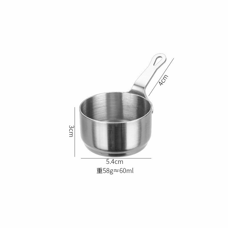 Трансграничные 304 из нержавеющей стали соус чашка с ручкой соус блюдо стейк соус чашка Творческий томатный соус чашка