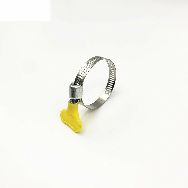 Нержавеющая сталь американского стиля хомут с полуметаллической ручкой для газовых труб и коммуникационных кабелей