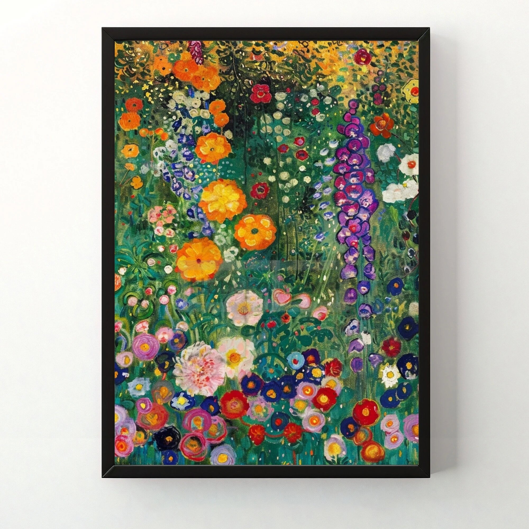 Постеры Густава Климта "Ферма и сад" на холсте 2, 40X50cm Unframed
