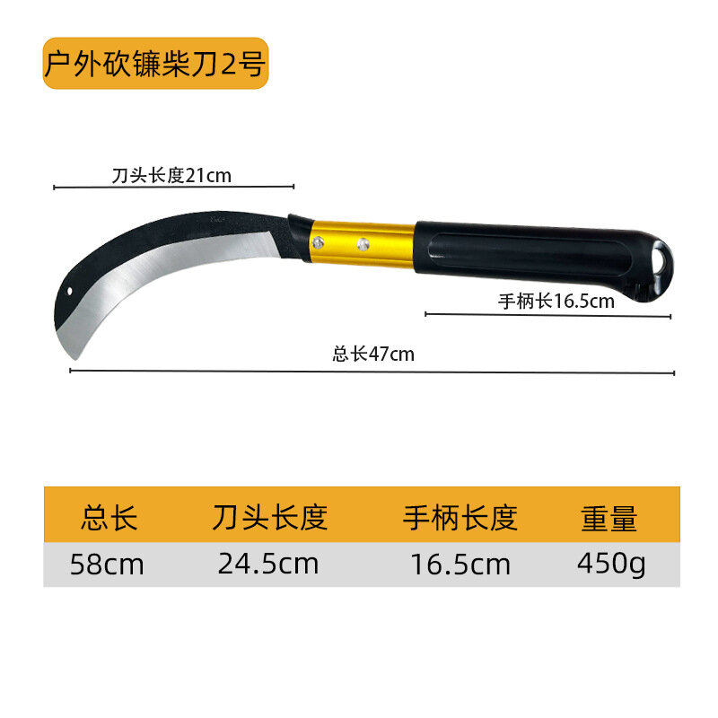 Нож для рубки, нож для рубки сикла, горный нож, нож для рубки дерева, нож для рубки деревьев, для использования на ферме, для стрижки травы, оригинальный тайваньский нож с короткой ручкой