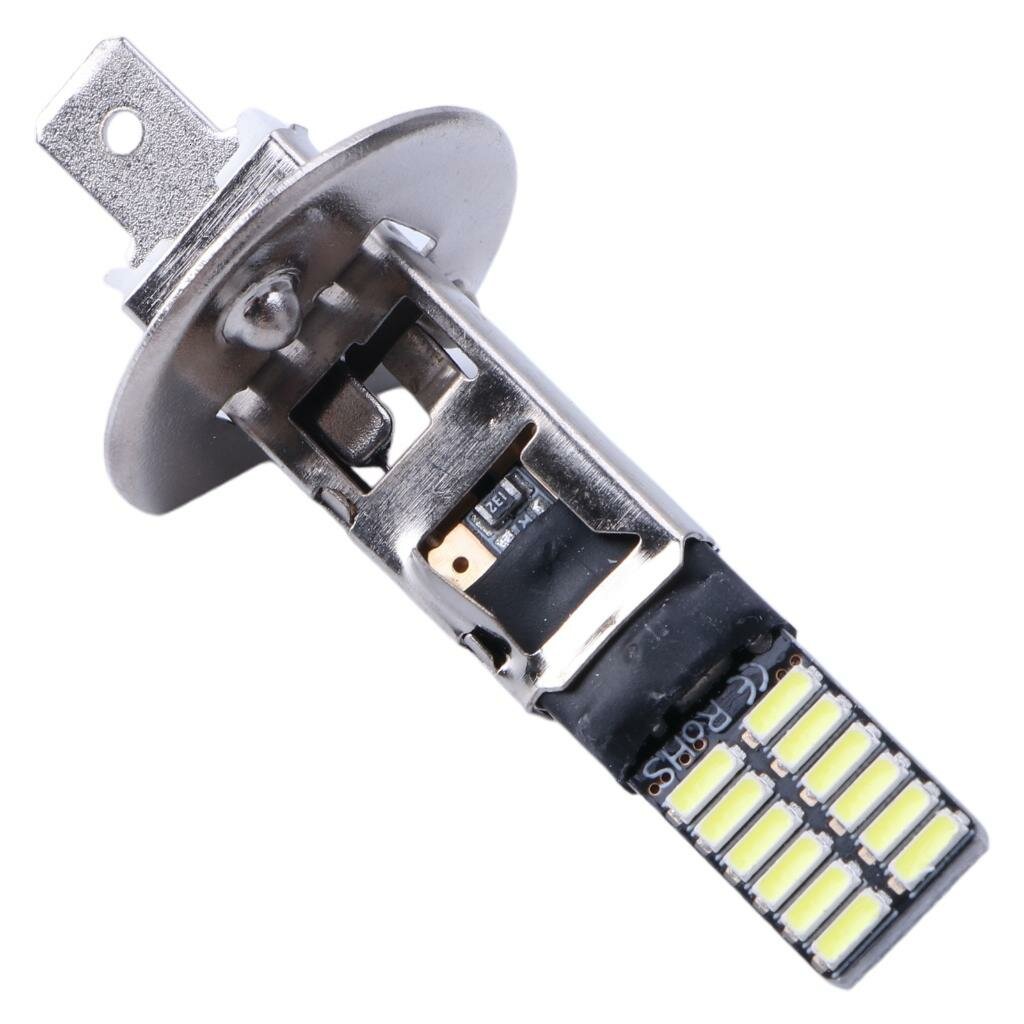 Лампы светодиодные H1 6500K 24-SMD для противотуманных фар