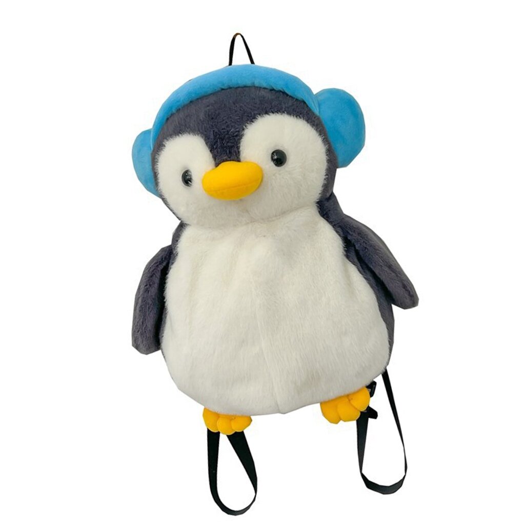 Плюшевые Куклы-Пингвины, Сумка через Плечо для Детских Путешествий с Удобным Плечевым Ремнем, Плюшевый Рюкзак, Подарок На День Рождения Для Детей