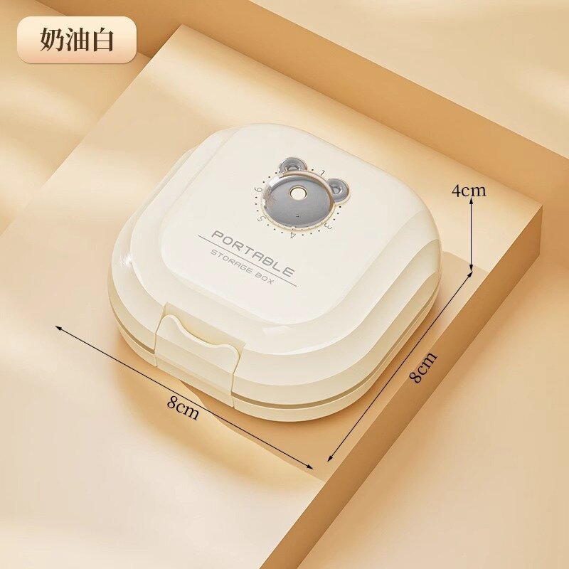 Портативная коробка для семи дней в неделю, три еды в день, герметичная мини-коробка для пожилых