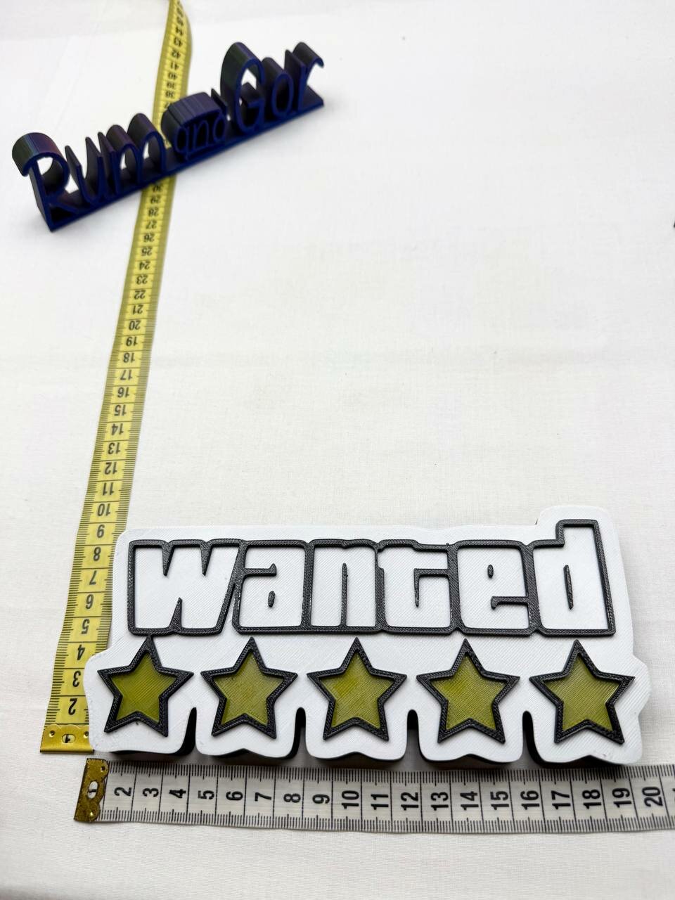 Фигурка "Wanted", пластик, имитация системы розыска в GTA 5, 19.5x8 см — фото 1