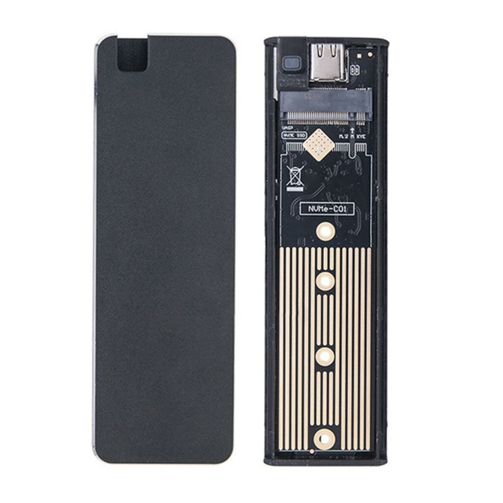 Корпус для M.2 SSD в USB 3.1, Черный - Протокол Nvme