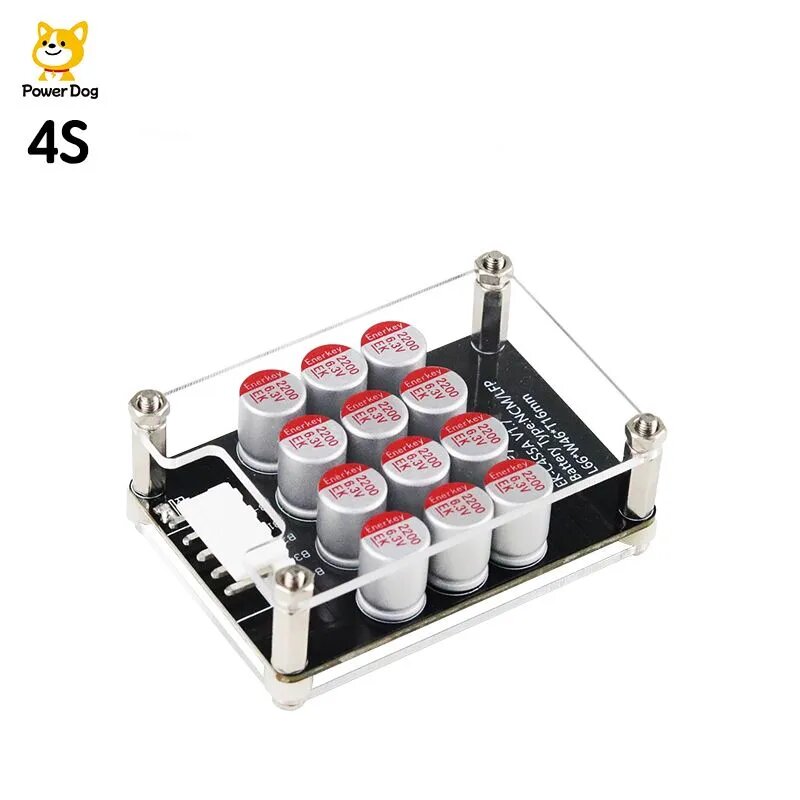 PowerDog активный балансир 4s Li-Ion / LiFePO4/LTO до 5,5а ток балансировки акриловая защита