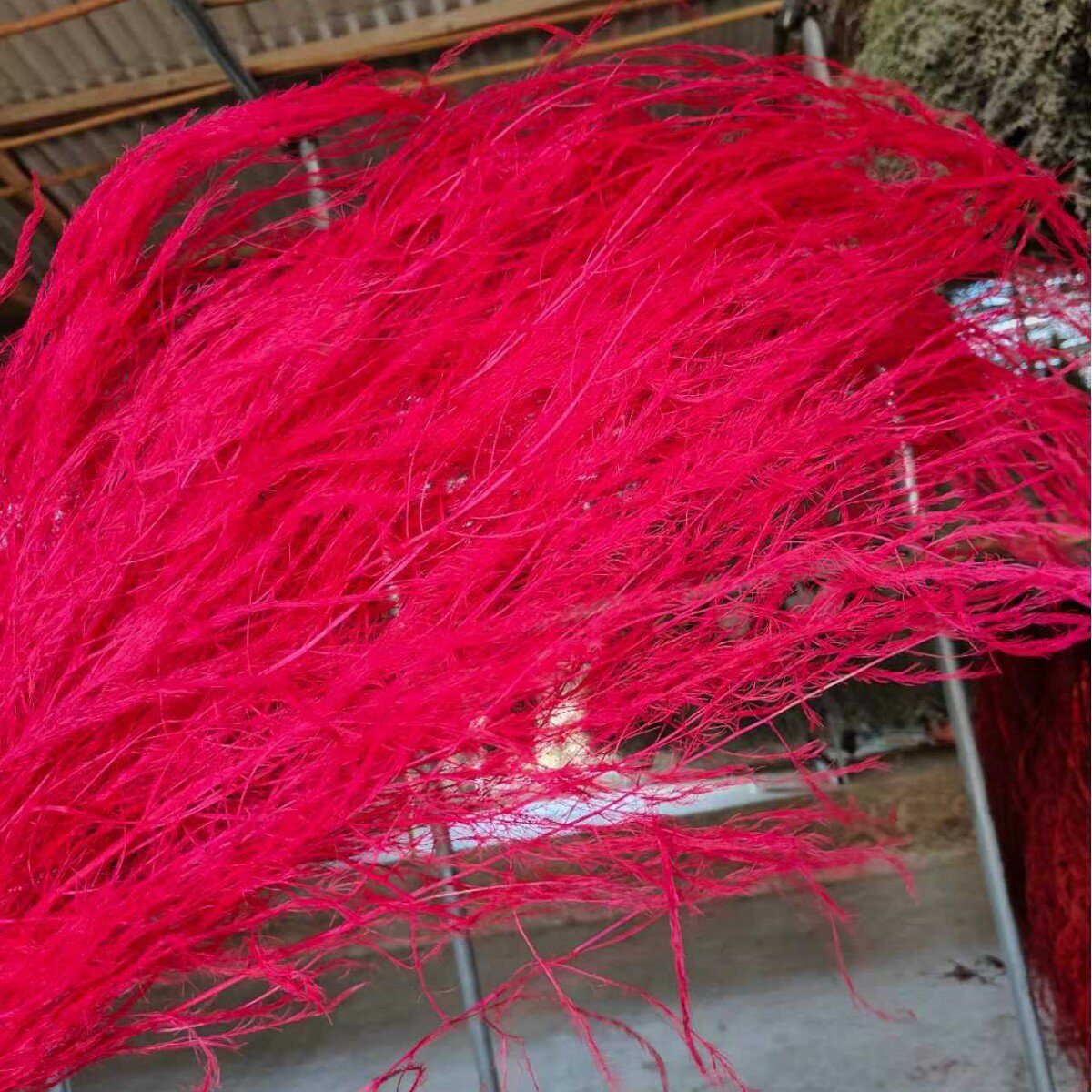 Сушеные цветы, аспарагус, длинная трава, висячий рис, свадебное украшение, мягкая декорация, флористическое искусство, висячая обработка на заказ