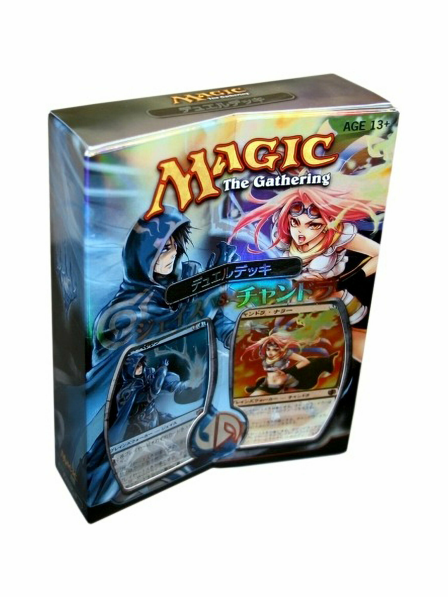 Magic The Gathering: Дуэльный набор MTG Jace vs Chandra с альтернативным артом на японском