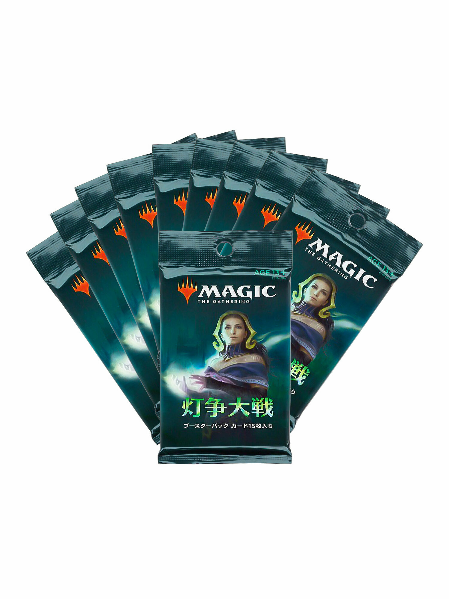 Magic The Gathering: 10 бустеров MTG издания Война Искры на японском