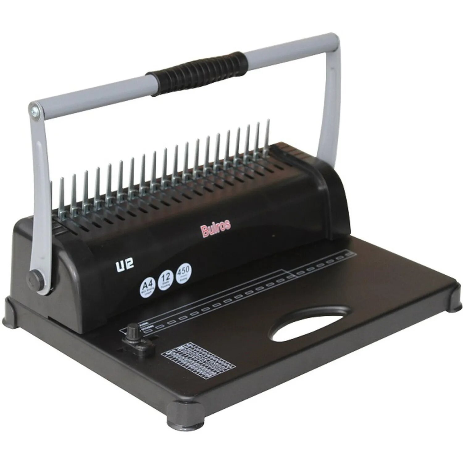 Брошюровщик Bulros U-12 пласт. пруж 12л/450л А4