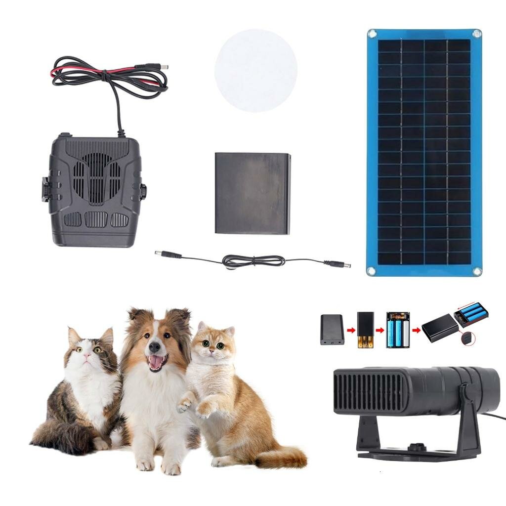 Солнечная плита с аккумулятором и вентилятором для обогрева