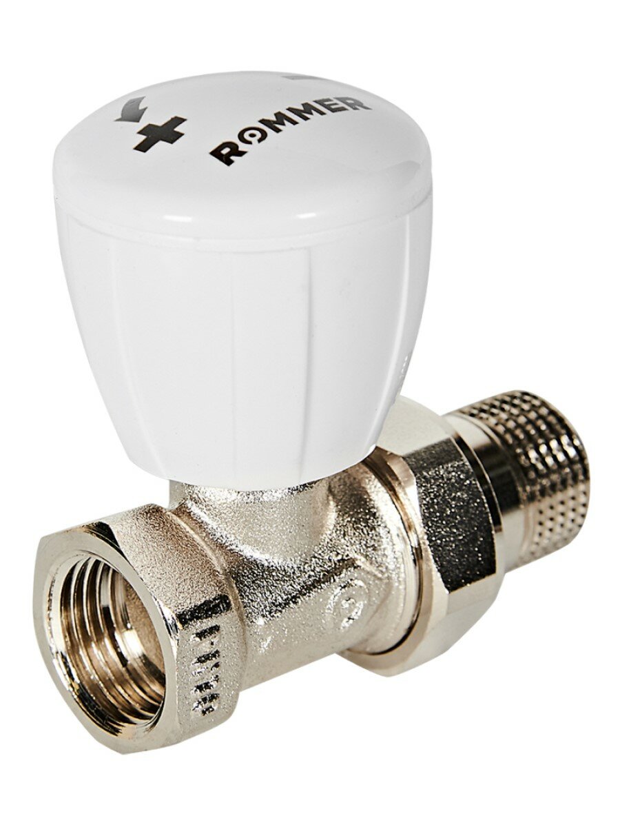 Клапан ручной регулирующий ROMMER 1/2", прямой (RVR-0001-100015)