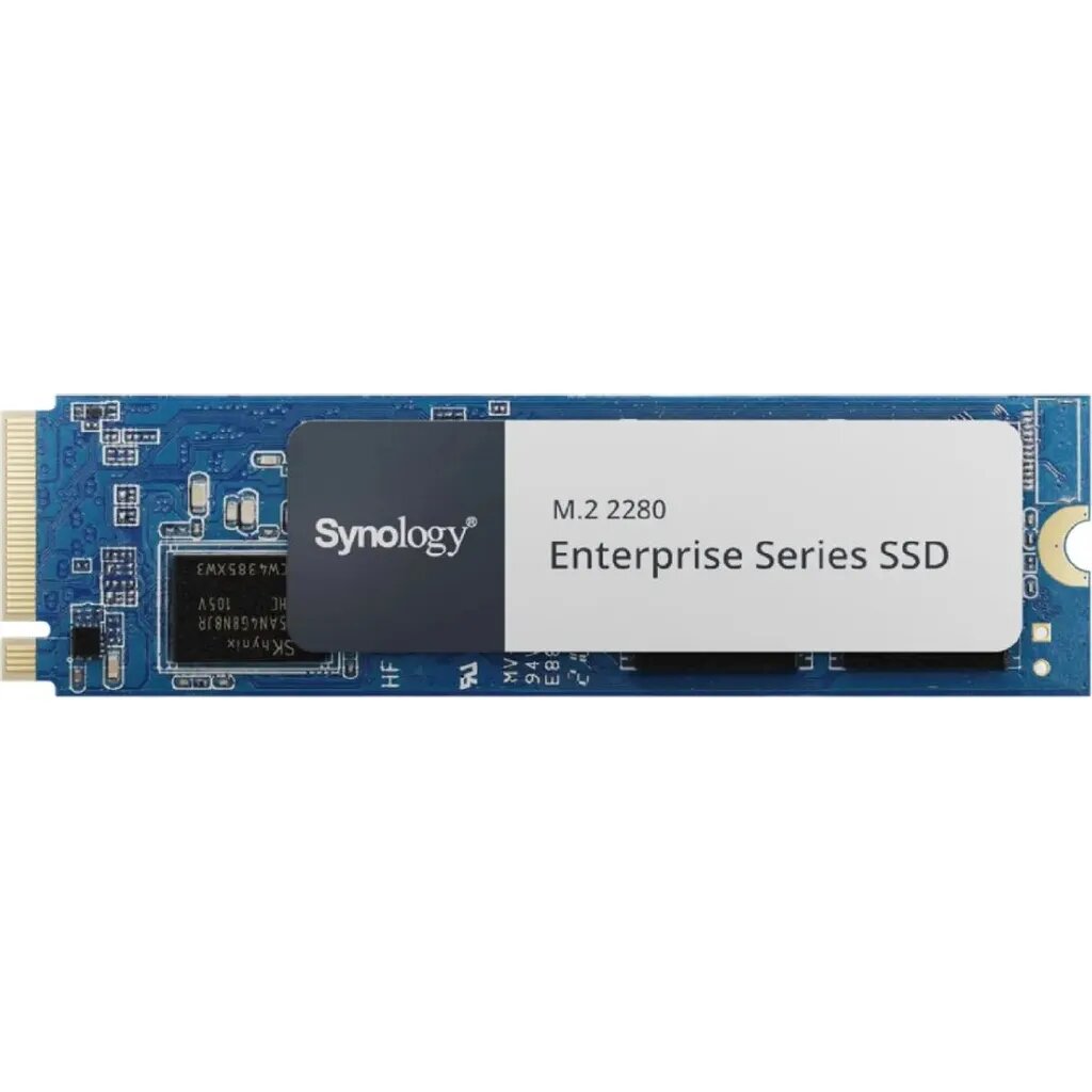 Synology SNV5420-800G Жесткий диск SSD M.2 NVMe, 800Gb, NVMe PCIe 3.0 x4, M.2 2280, R3000/W1000 MB/s, IOPS 400K/70K