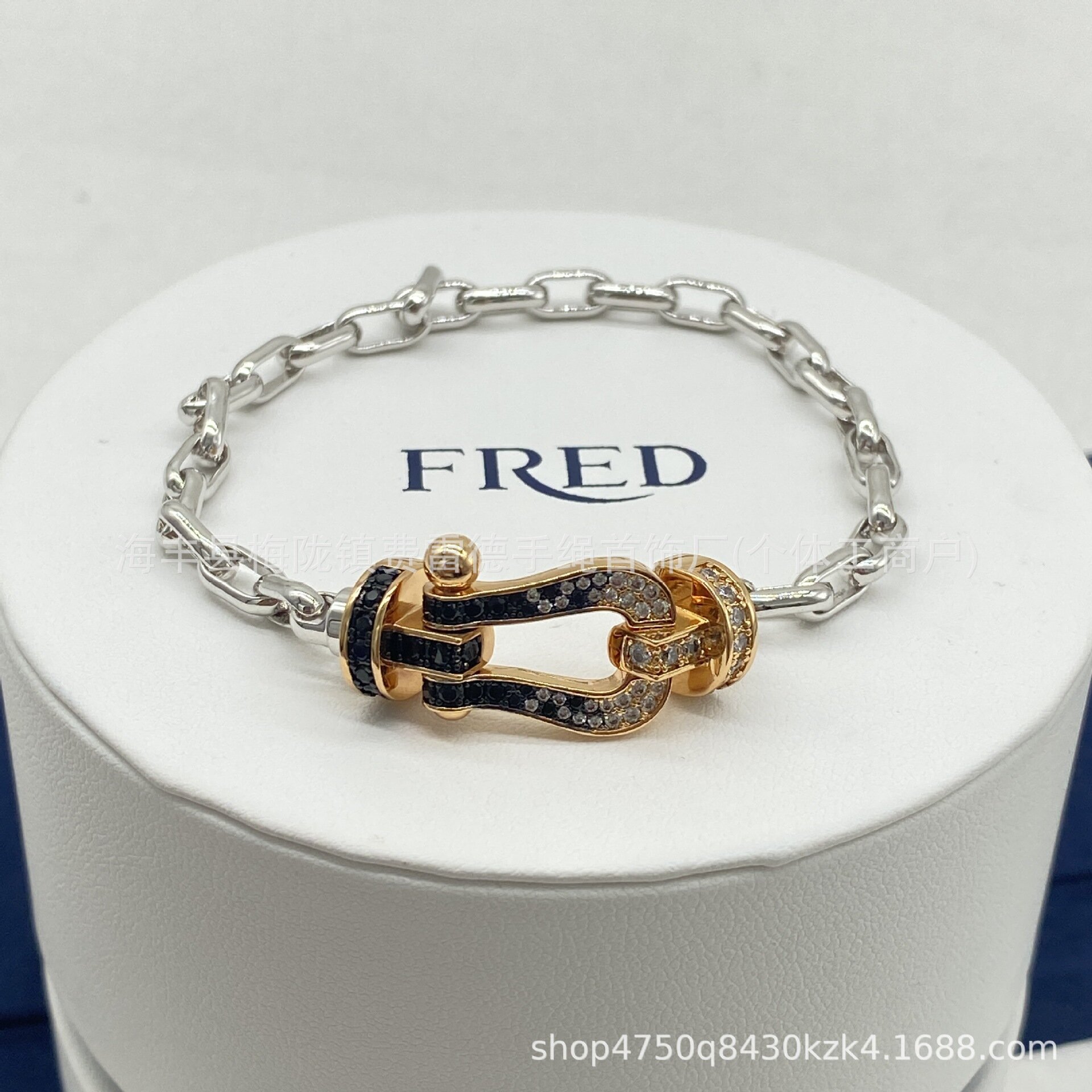 Браслет с пряжкой в виде подковы для мужчин и женщин, красная нить, зодиакальный год, удача, DIY плетеный шнур, стальной браслет, прямая продажа от производителя