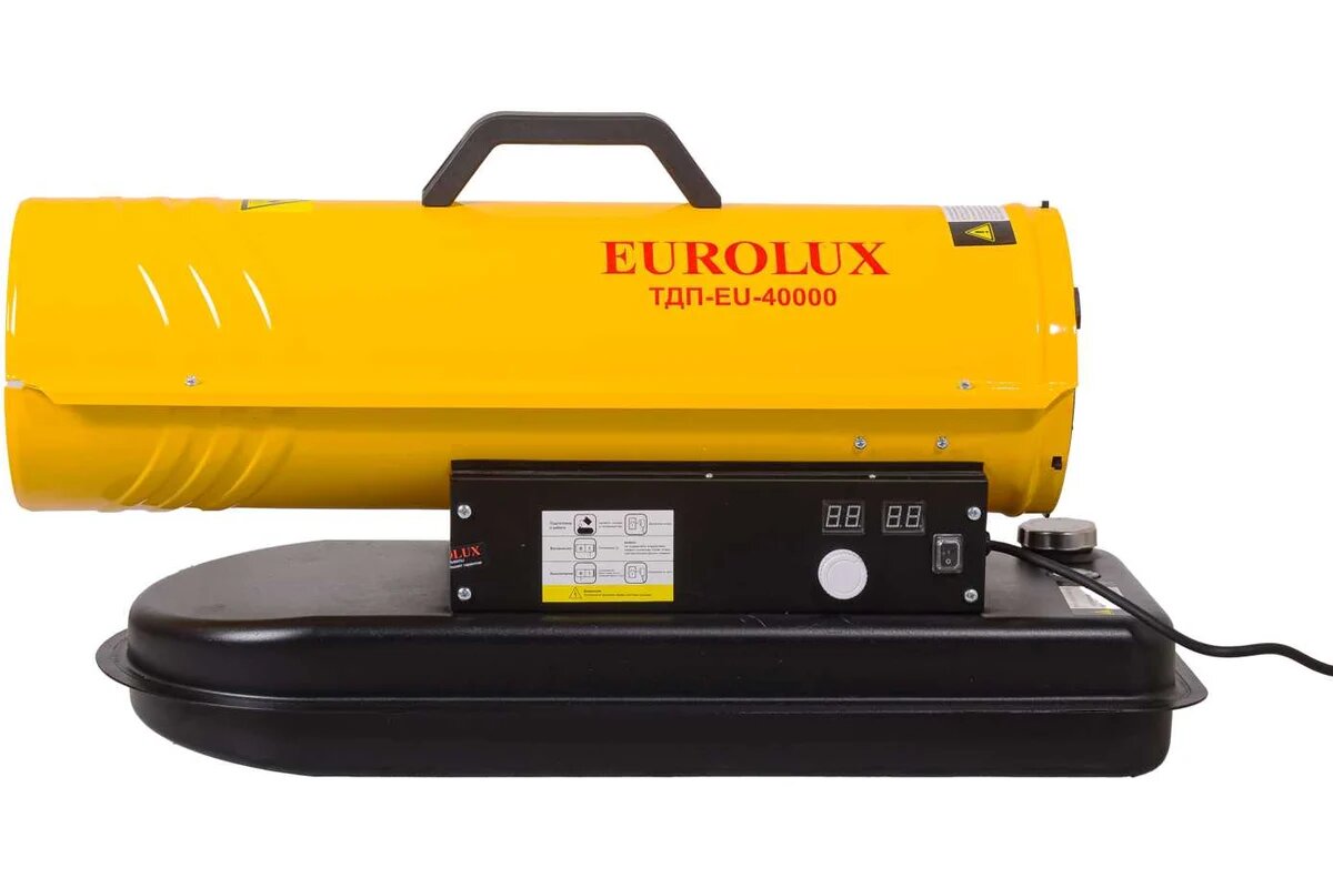 67/1/65 / Дизельная тепловая пушка EUROLUX ТДП-EU-40000, 40кВт, желтый