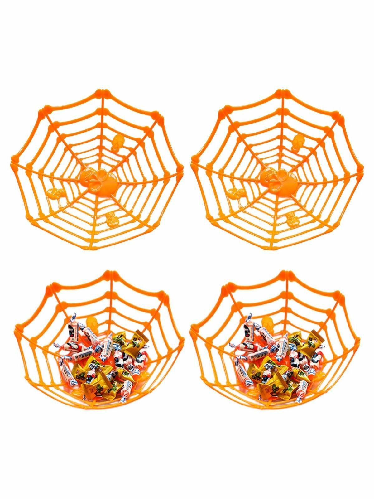 Решение для хранения вечеринок, легко моется Пластиковая полая конфетница, корзина для фруктов