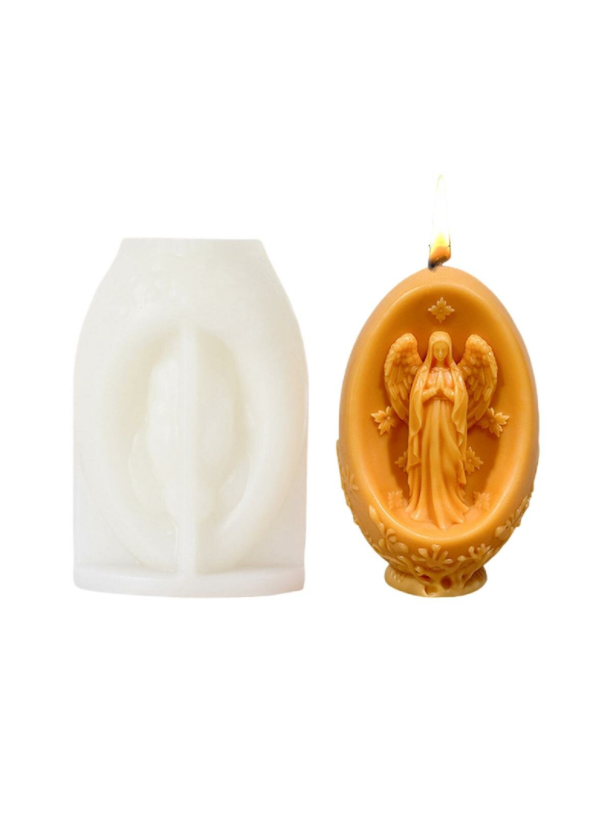 Формы для яиц и свечей Орнамент 3D Jesuses Eggs Силиконовые формы Формы из эпоксидной смолы