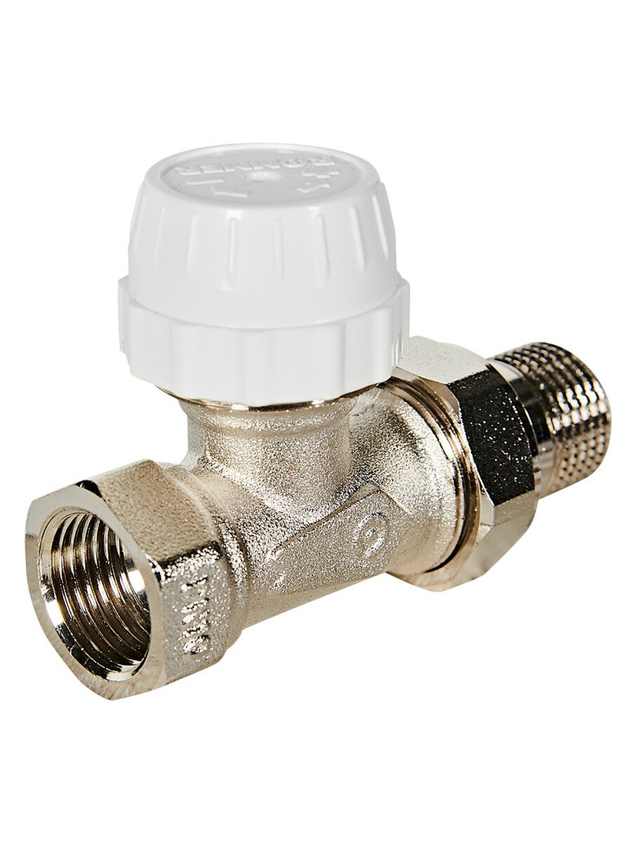 Клапан термостатический ROMMER 1/2", прямой (RVT-0001-100015)