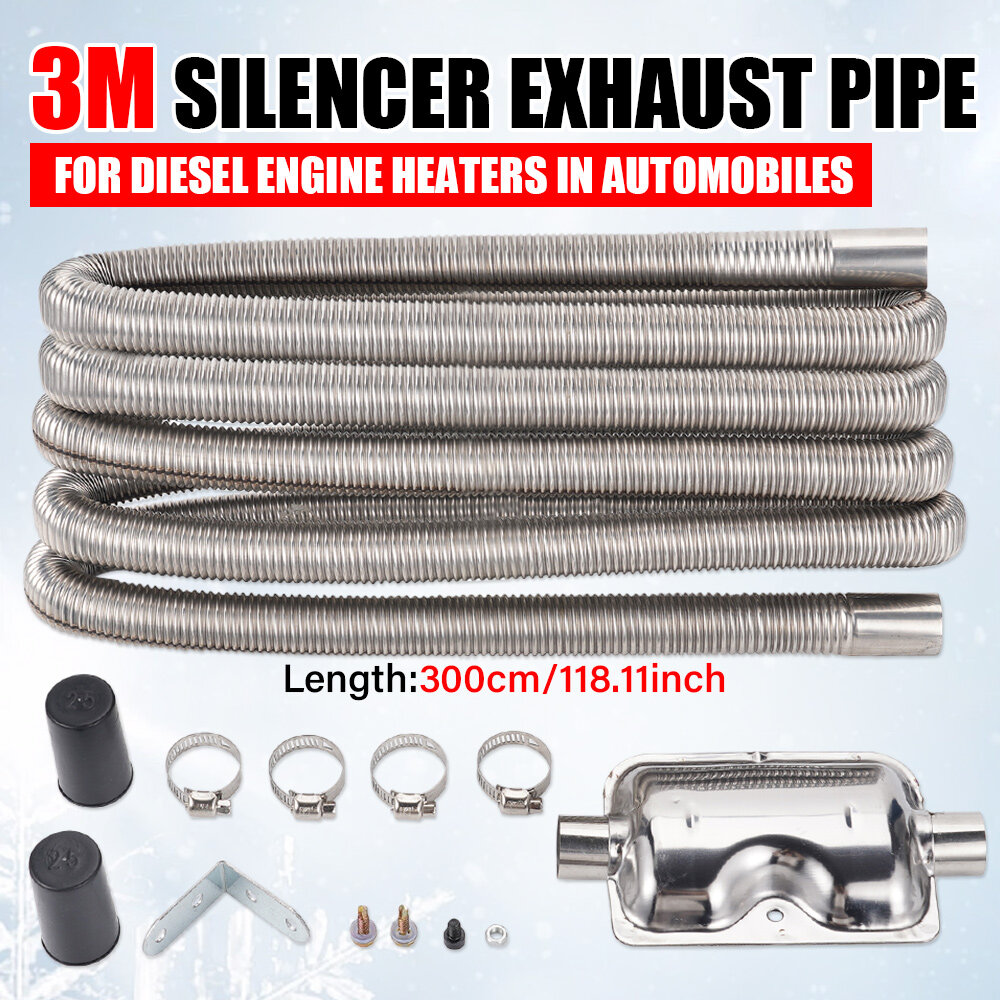 Выхлопная труба автомобильного обогревателя дизельный стояночный обогреватель шланг 300 см