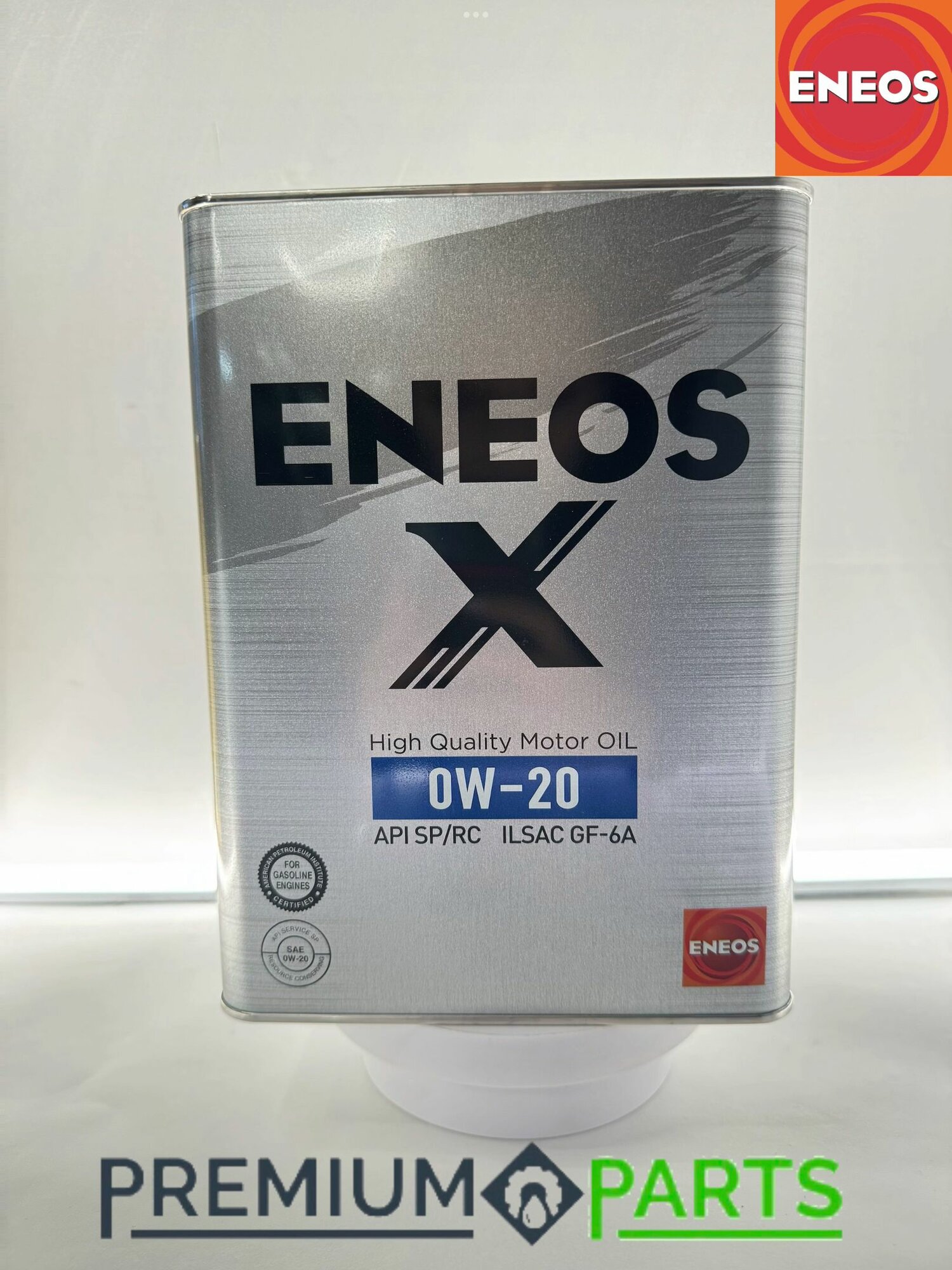 Моторное масло синтетическое ENEOS X SP 0W-20, 4 литра API SP