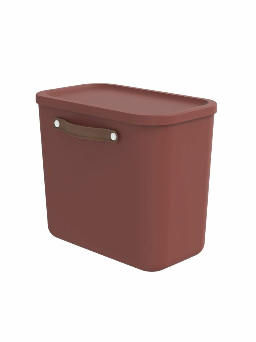 Ящик для хранения Rotho Maloja 25л, терракотовый