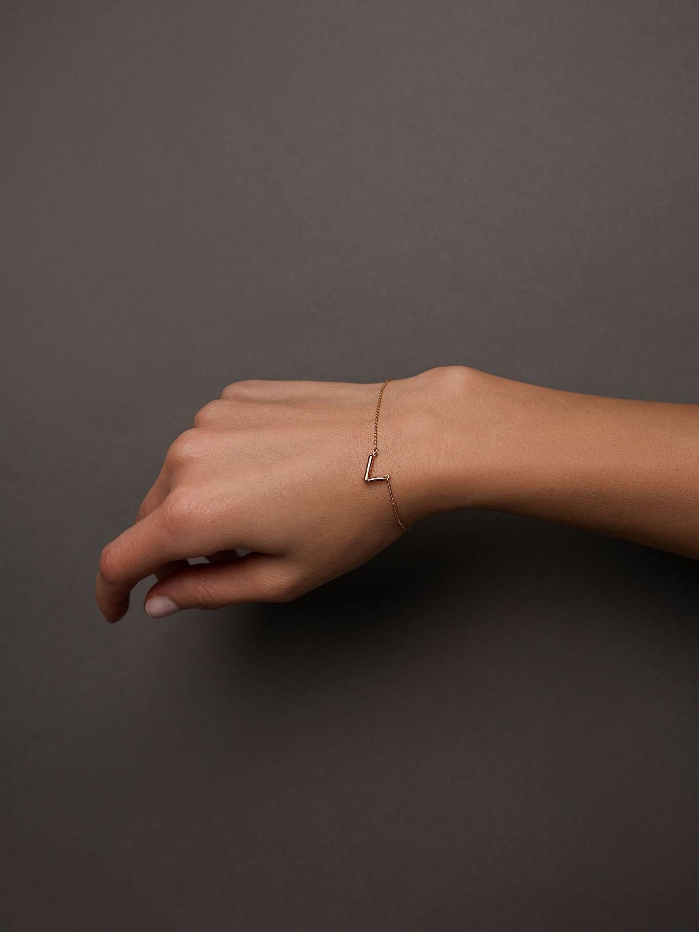 Браслет-цепочка, серебро, 925 проба, родирование