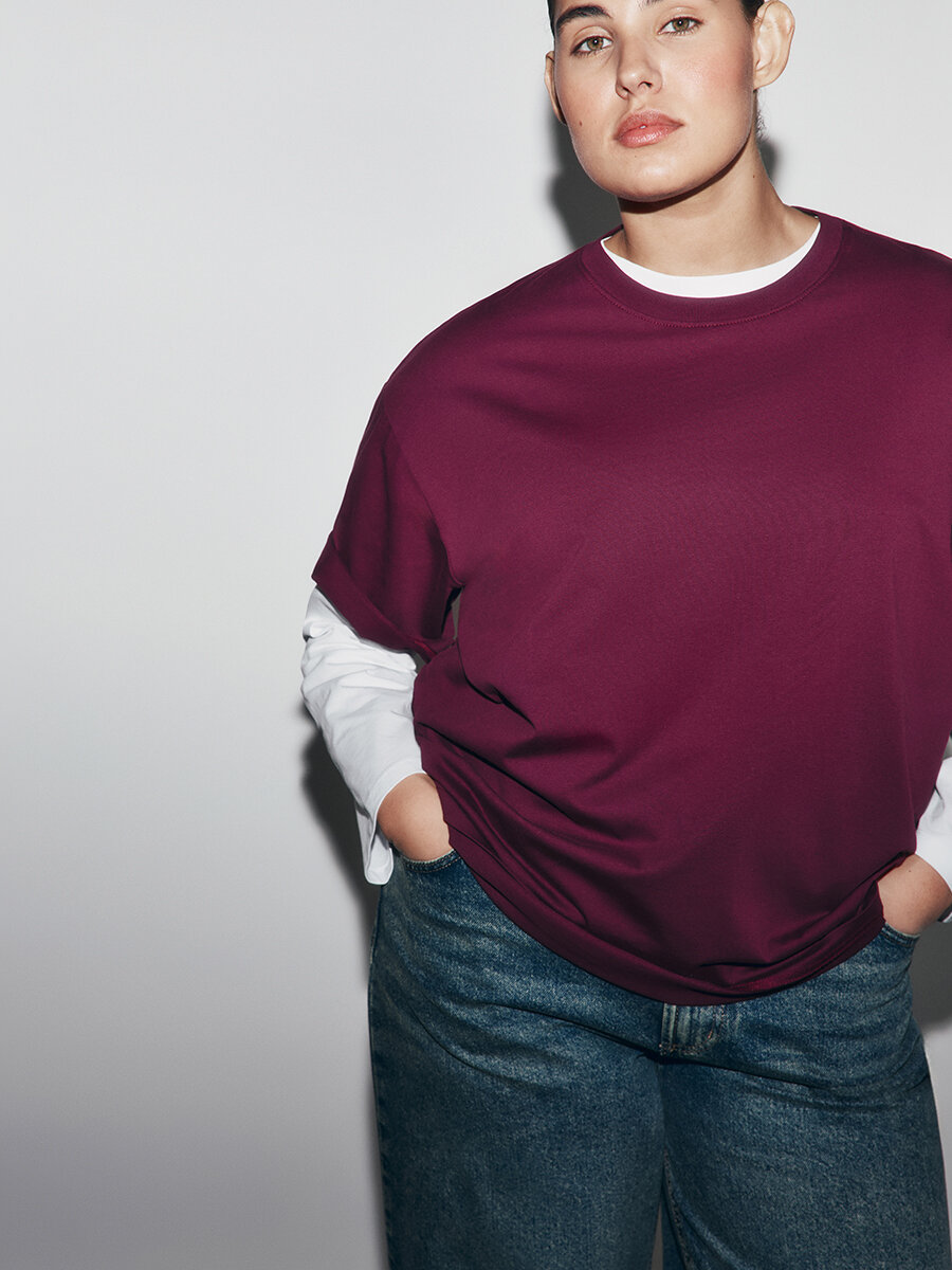 Футболка Plus size