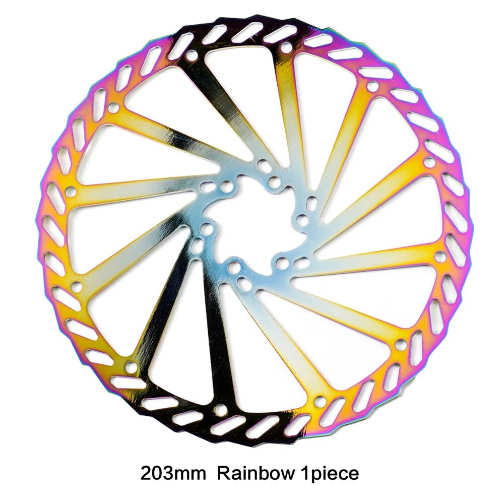 Chooee Гидравлические Тормозные Роторы для Велосипедов 160 мм 203mm Rainbow