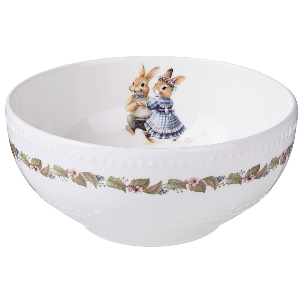 Салатник lefard rabbits family 15,5*7 см 800 мл KSG-425-292