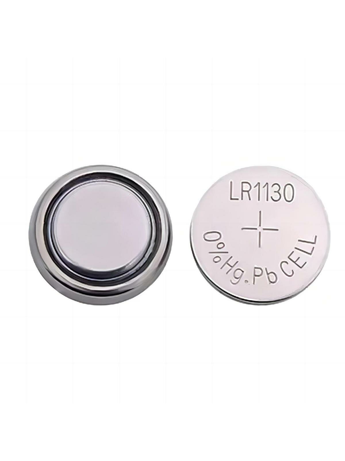 Безопасный и надежный комплект кнопочных батареек 68 мАч LR1130/AG10 Кнопочный аккумулятор