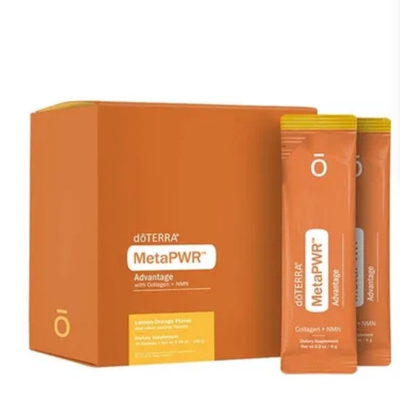 Комплекс коллагенов, витаминов и NMN doTERRA MetaPWR Advantage, 30 саше