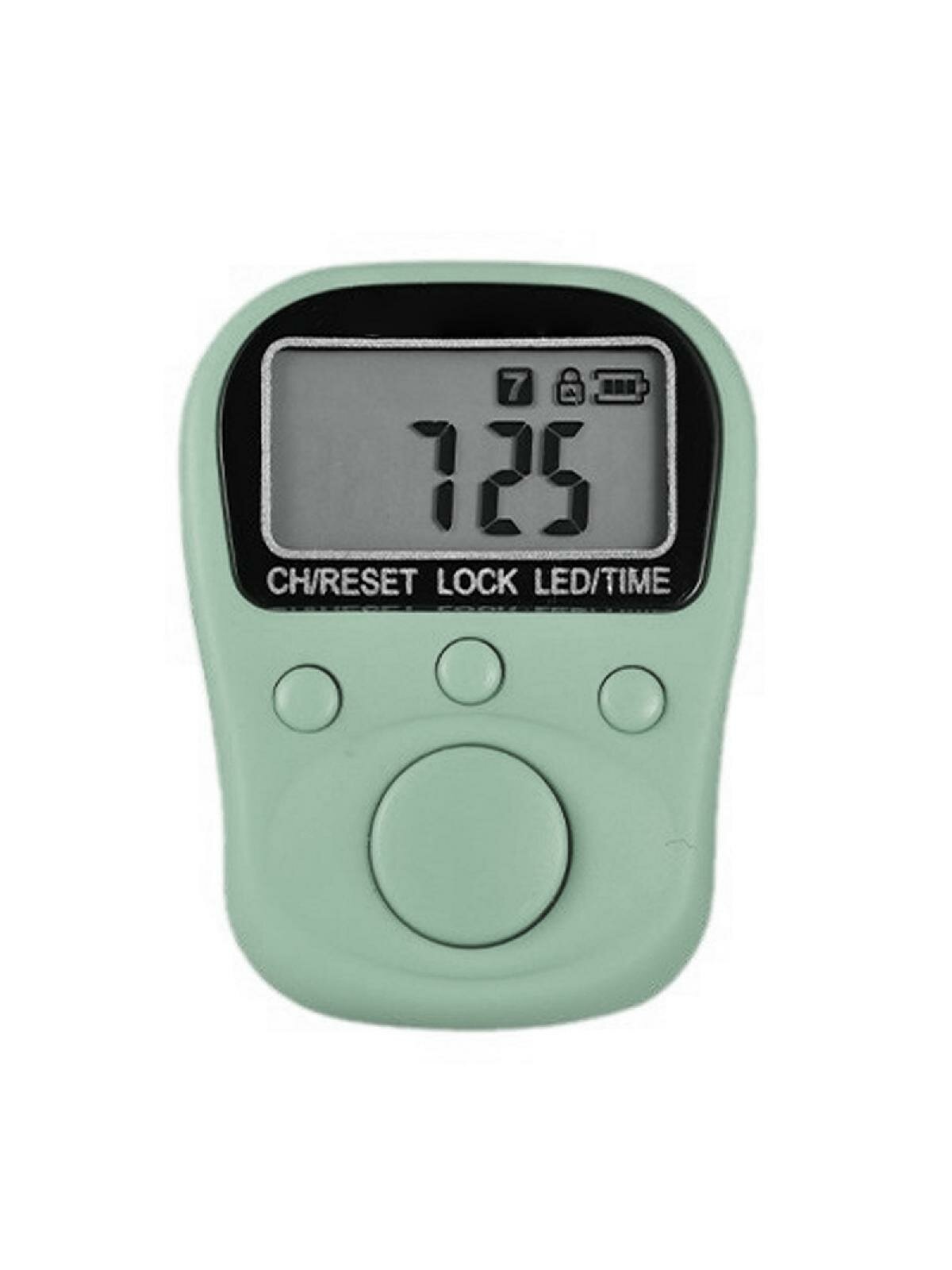 Электронный цифровой счетчик колец для пальцев Ручной счетчик рядов вязания