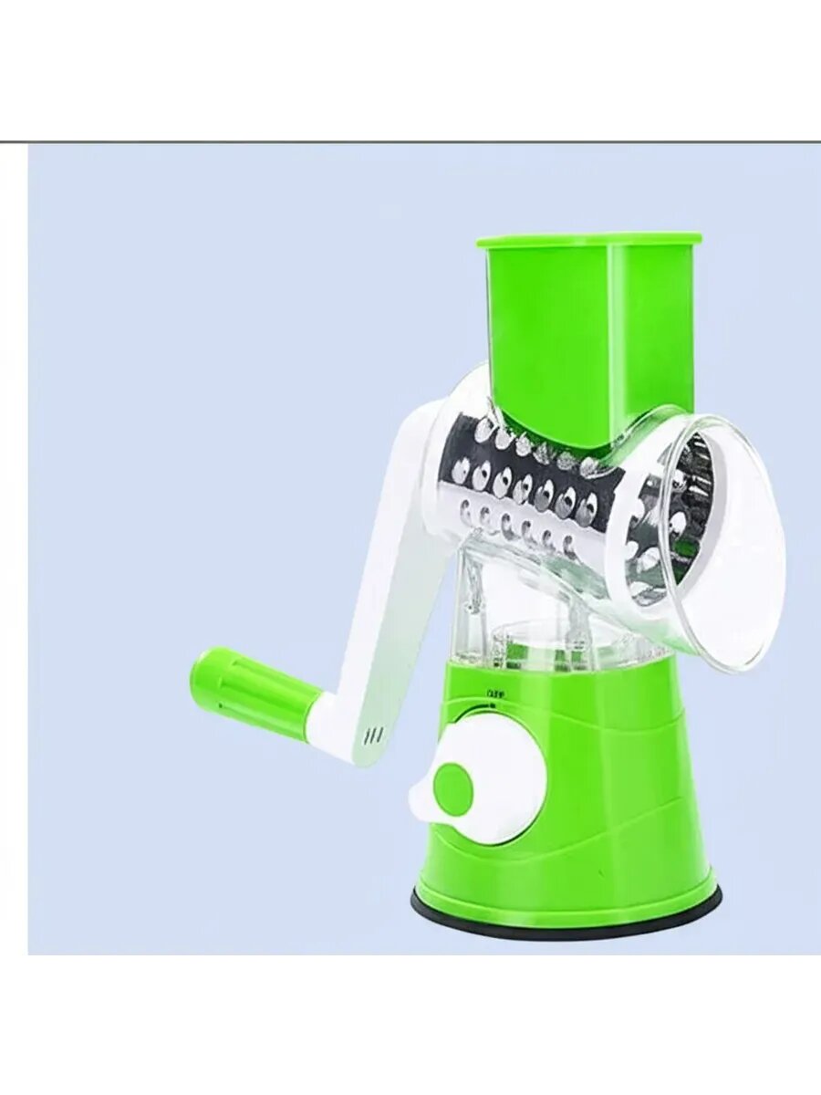 Овощерезка терка слайсер 3 в 1 с вакуумным основанием