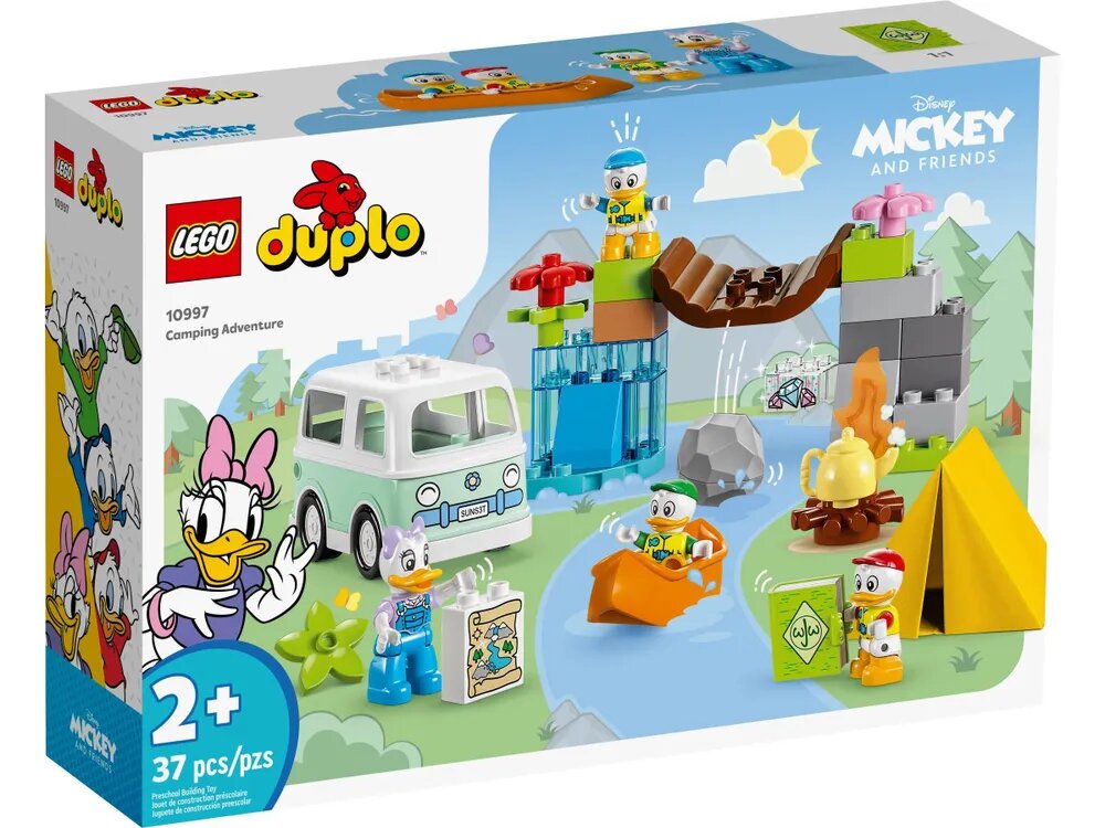 Лего Disney серия, LEGO 10997 Camping Adventure, lego конструктор для мальчика, лего для девочек