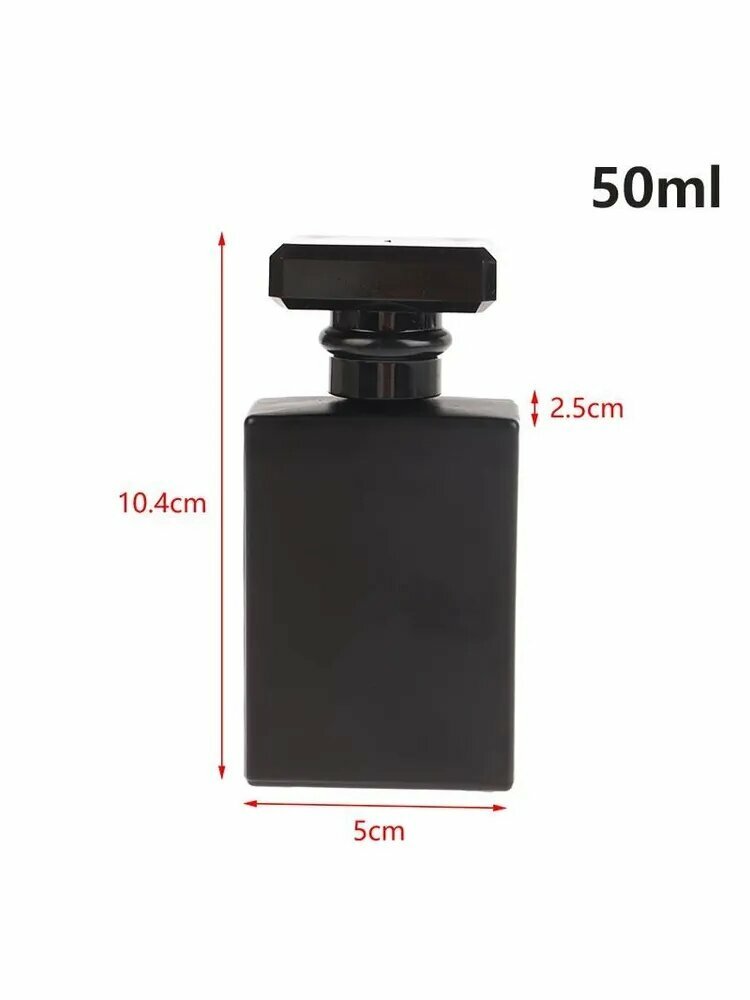 Черный флакон для духов