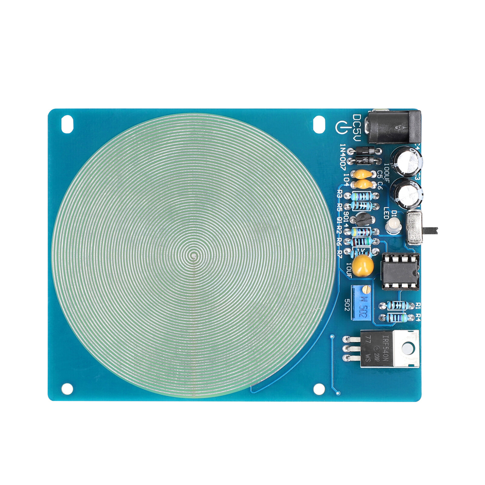 7,83 Гц Шумана Waves Resonance Generator Ultra-Low-частотный импульсный импульс Аудио-резонатор USB-интерфейс с индикаторным светом на выкл.