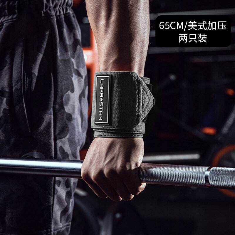 Поддержка запястья для фитнеса Laura Star 0622 для мужчин, компрессионный бандаж для запястья при боли и растяжениях, спортивный бандаж для жима лежа для женщин