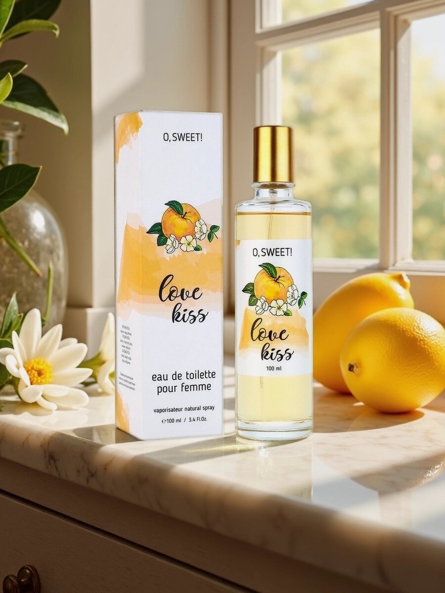 Delta parfum (Vinci). Туалетная вода женская O, Sweet! Love Kiss. 50мл.