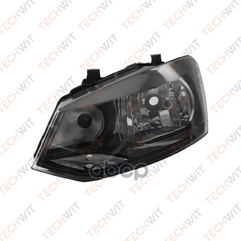 Фара передняя Лев. ч рная VW Polo 2010-2014 4D TechWit арт. HD001VWG005BL