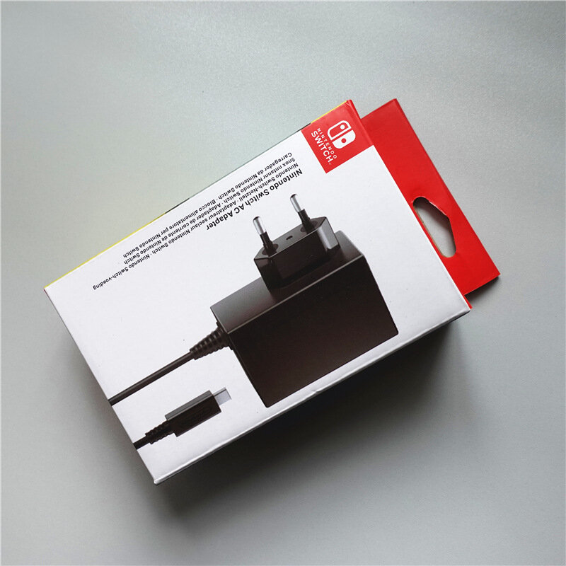 Блок питания SWITCH, зарядное устройство, новый в коробке, адаптер питания NS, поддерживает быструю зарядку хоста, подключается к телевизору