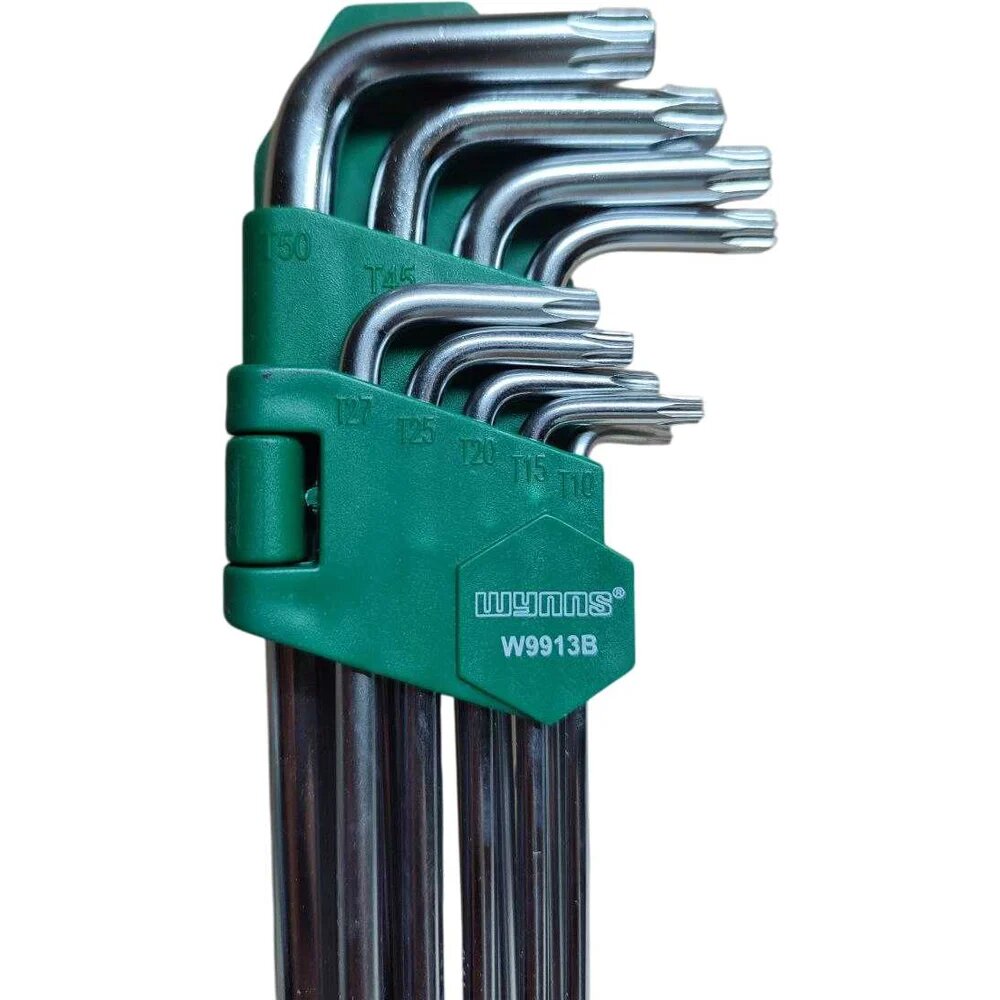 Ключи WYNNS торх (звездочка) 9 шт. Т10-Т50 CR-V, 9 шт W9913B/ Tools 00-00006990