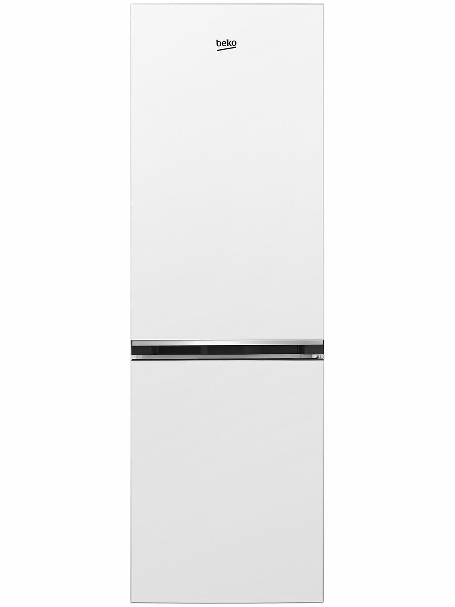 Холодильник двухкамерный Beko B1RCSK272W, полезный объем 262 л, класс энергопотребления A+, перенавешиваемые двери, белый