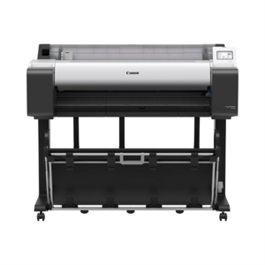 Плоттер Canon imagePROGRAF TM-350 (36", A0, 5 цветов, A0 за 32 сек, 2400 x 1200 dpi, 2048 Мб, Диаметр втулки 2/3 дюйма, USB, Ethernet, Wi-Fi, печать на рулонах и листах, авторезак, подставка)