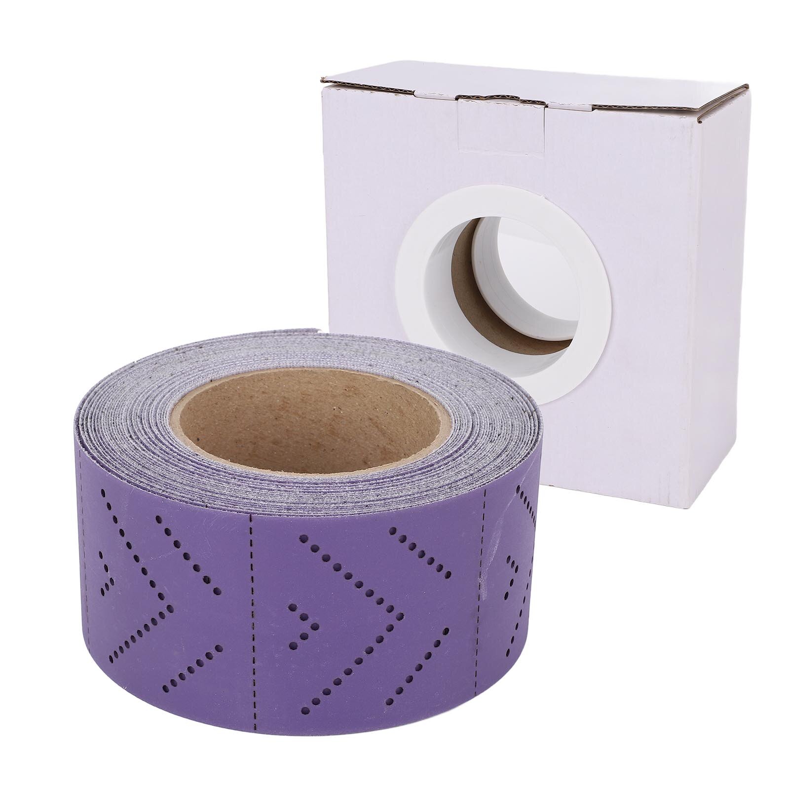 Рулон керамической наждачной бумаги зернистостью 320, 70 мм x 12 м, пористая, для лонгбордов, с застежкой-липучкой, для автомобильной, деревянной и металлической обработки.