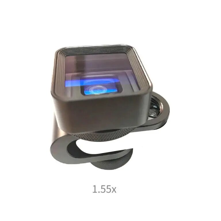 Телефон анаморфный объектив 1,33x 1,55x широкоугольный объектив камеры для iPhone 14 13 смартфон видео широкоформатный видеорегистратор кинопроизводитель 1.55X Lens
