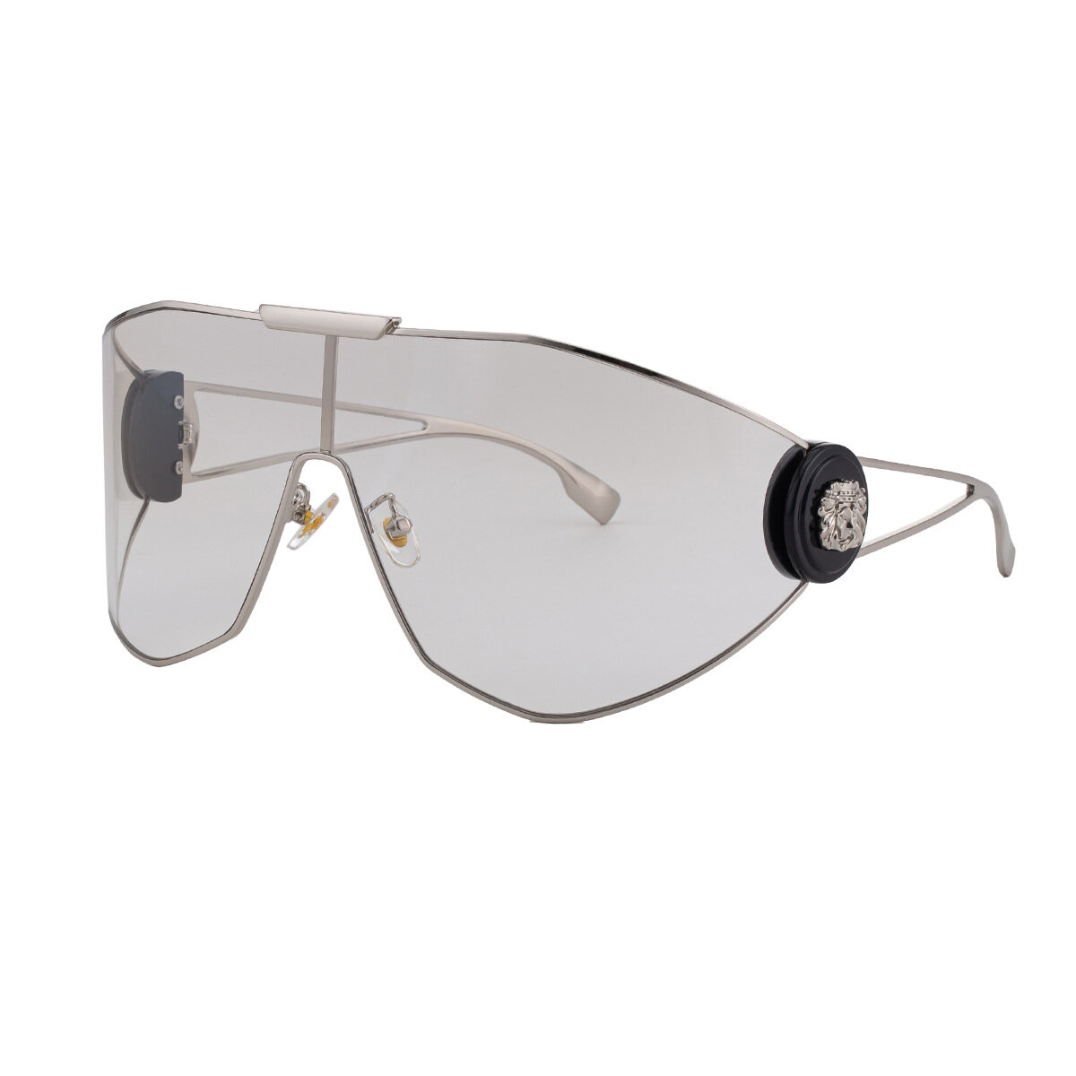 20262025 Новые европейские и американские модные спортивные солнцезащитные очки с полной рамкой для женщин, интегрированные линзы, для велоспорта на открытом воздухе, защита от солнца, женские кросс-бордерные