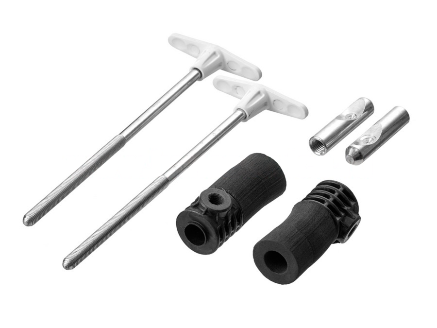 Комплект крепления для подвесного унитаза Roca RS880217 (длинный, 208 мм, крепление краб)