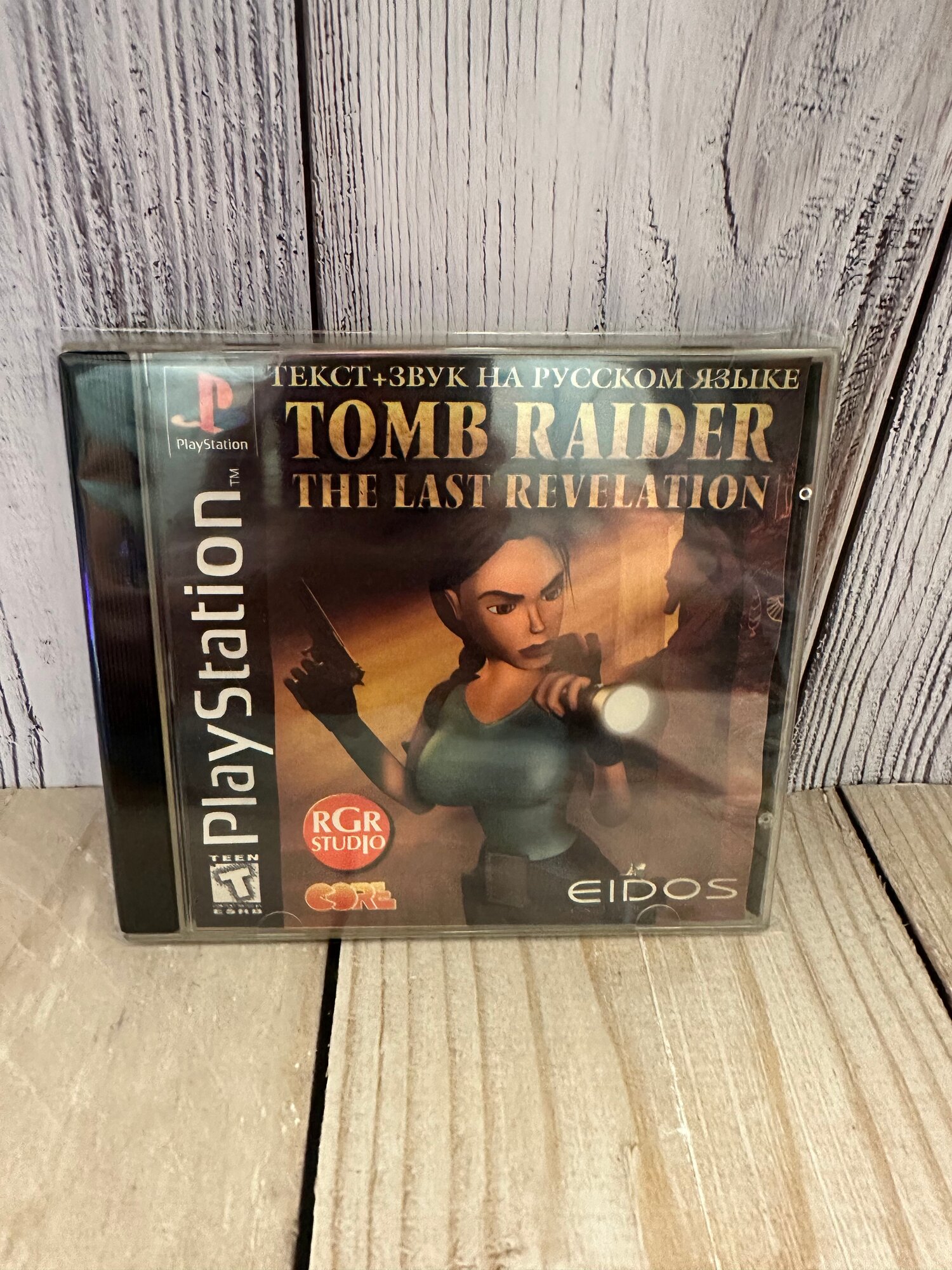 Игра Tomb Rider Last Revelation для play station 1 винтажная (для прошитой приставки)
